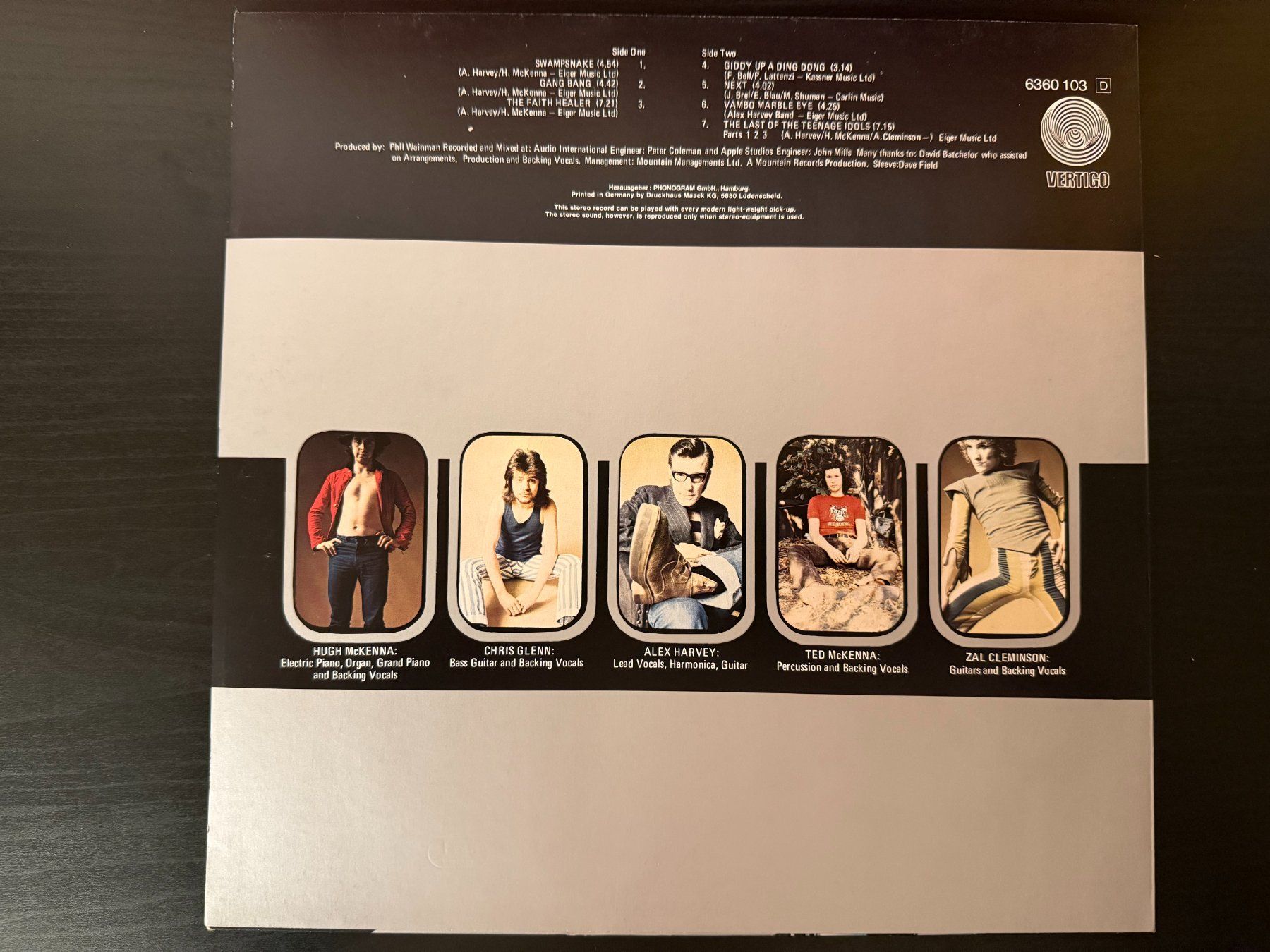 The Sensational Alex Harvey Band – Next [LP DE 1984] (Gebraucht) in ...
