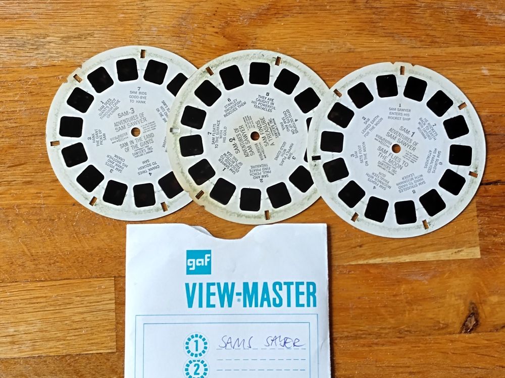 Vintage View-Master Stereoscope Reel: Sam Sawyer (Gebraucht) in Zürich ...