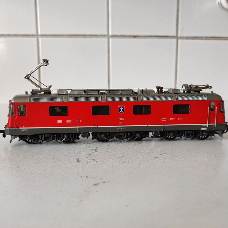 E-Lok SBB Re 6/6, Lok-Nr.11674, "Murgenthal", GS = (Gebraucht) in ...