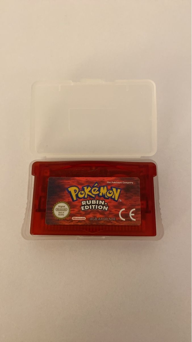 Pokemon Rubin Edition - Game Boy Advance - Top Zustand! (Gebraucht) in ...