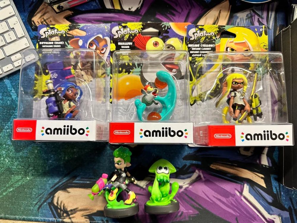 5 x Amiibo Splatoon Nintendo (Gebraucht) in Giubiasco für CHF 35 – mit Lieferung auf Ricardo kaufen