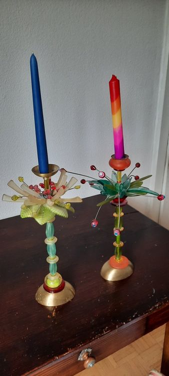 Farbenfrohe Kerzenständer Orna Lalo | Kaufen auf Ricardo