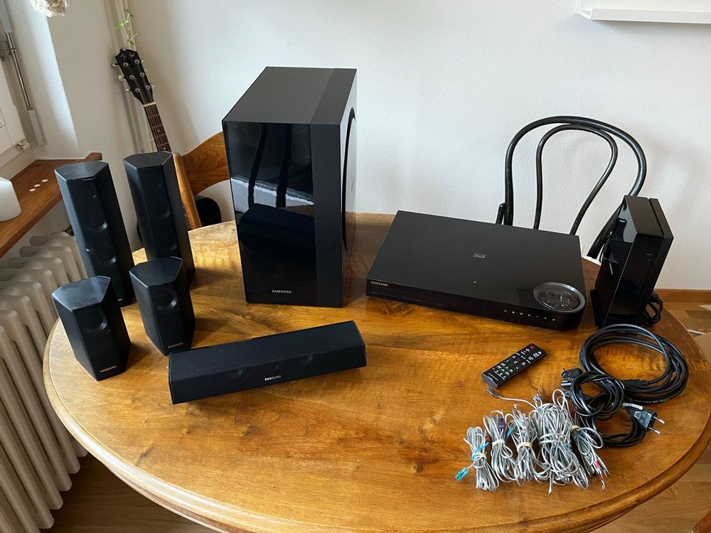 Heimkino Surround-System von Samsung mit Blu-Ray-Player (Gebraucht) in ...