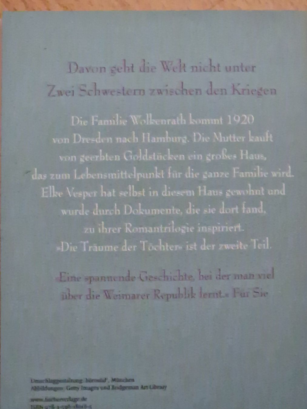 Elke Vesper Die Geschichte der Wolkenraths Band 1+2 Saga (Gebraucht) in ...