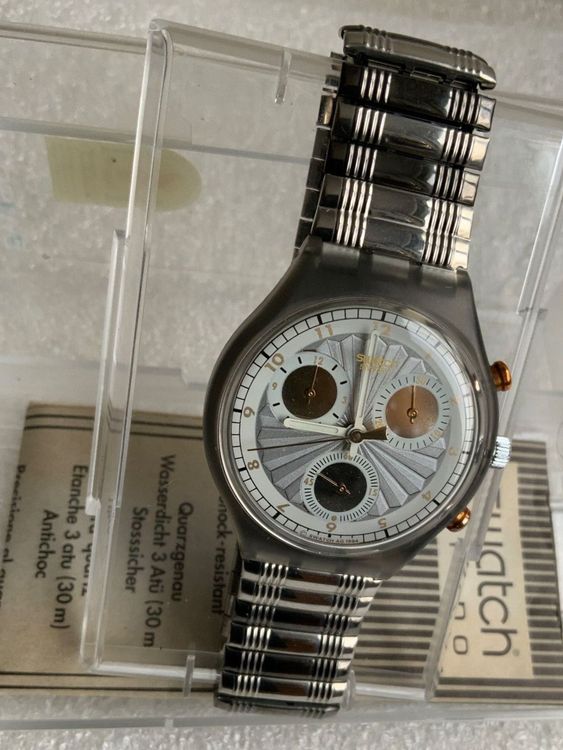 STEELWORKER Swatch CHRONO ★ ungetragen - VINTAGE - SCM109 (Neu und originalverpackt) in Wettswil ...