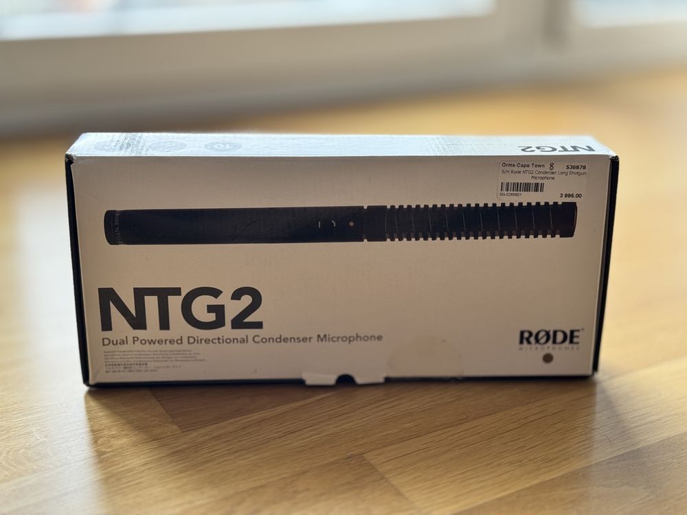 RODE NTG2 shotgun mic kit | Acheter sur Ricardo