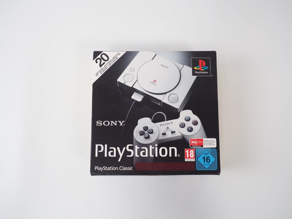 SONY PlayStation Classic Mini inkl. 2 Controller (25072847) (Neu und ...