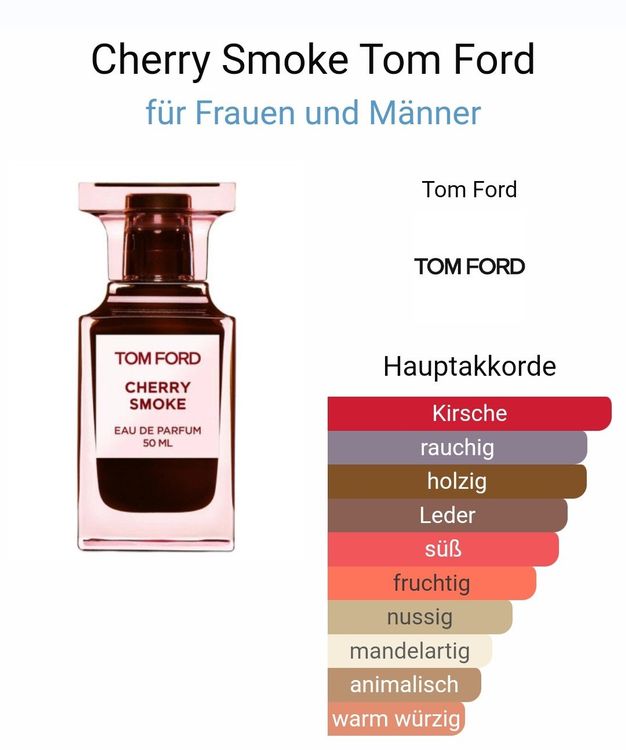 Tom Ford Cherry Smoke 2ml Abfüllung Eau de Parfum unisex | Kaufen auf Ricardo