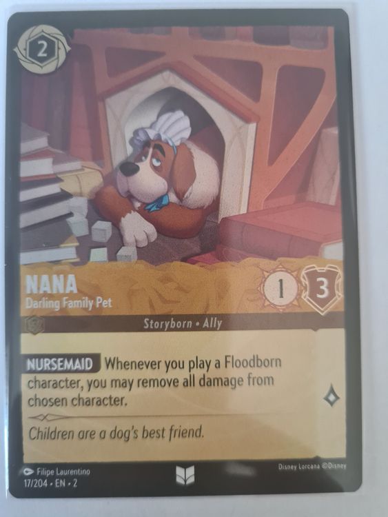 Lorcana FOIL, Nana - Darling Family Pet, 017/204-EN-2 | Kaufen auf Ricardo