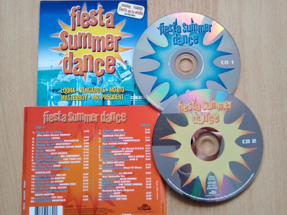 fiesta summer dance / Doppel-CD (Gebraucht) in Jona für CHF 0.6 – mit ...