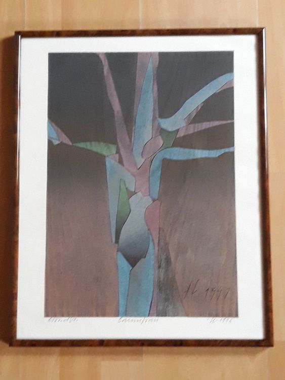 Franz Eggenschwiler FARBHOLZSCHNITT 1991 | Kaufen auf Ricardo