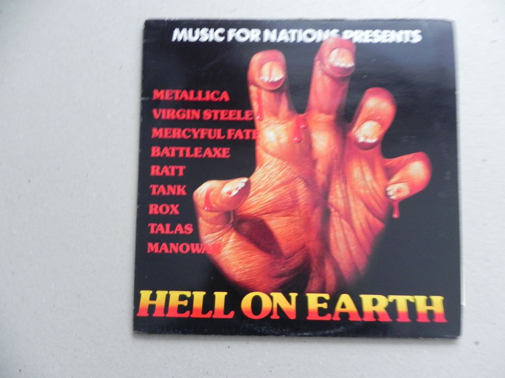 LP Heavy Metal Thrash Band 1983 Metallica Manowar Ratt Tank (Gebraucht ...