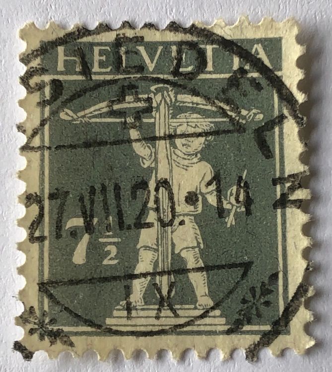 Nr.138 Tellknabe mit Vollstempel | Kaufen auf Ricardo