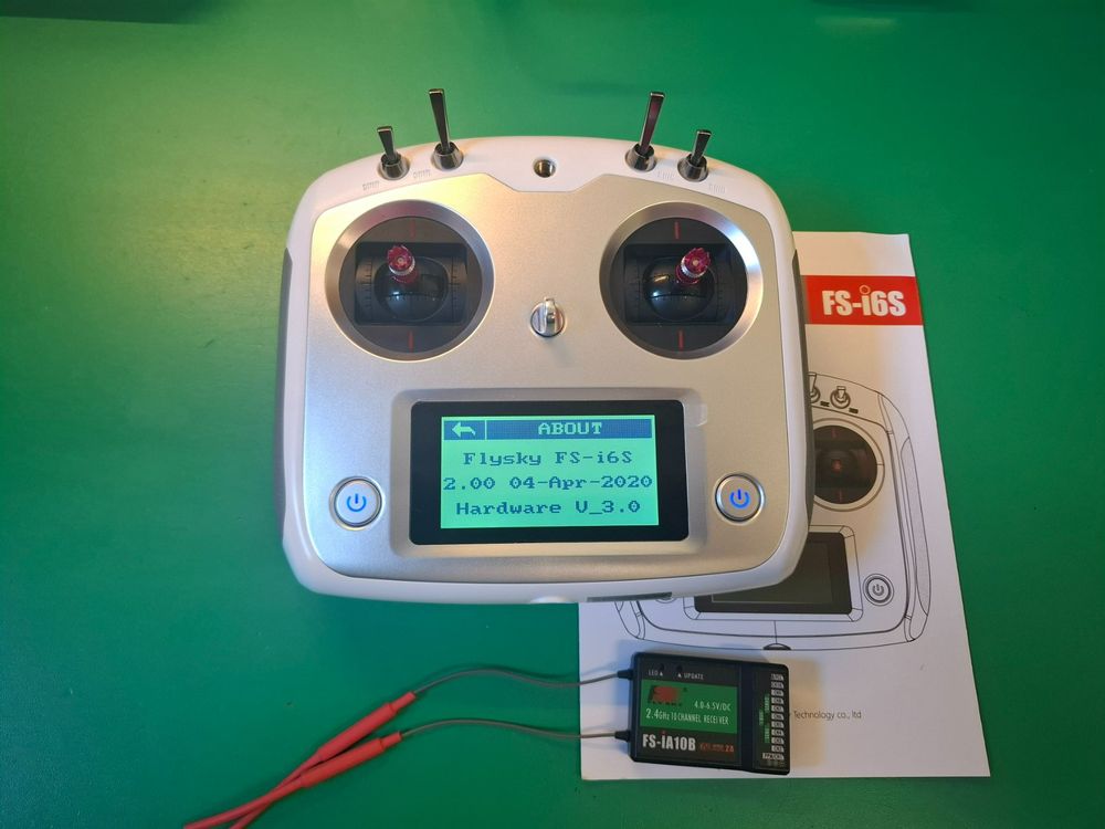 FLYSKY FS-i6S 10-Kanal Fernsteuerung mit Empfänger (Neuf (Voir ...