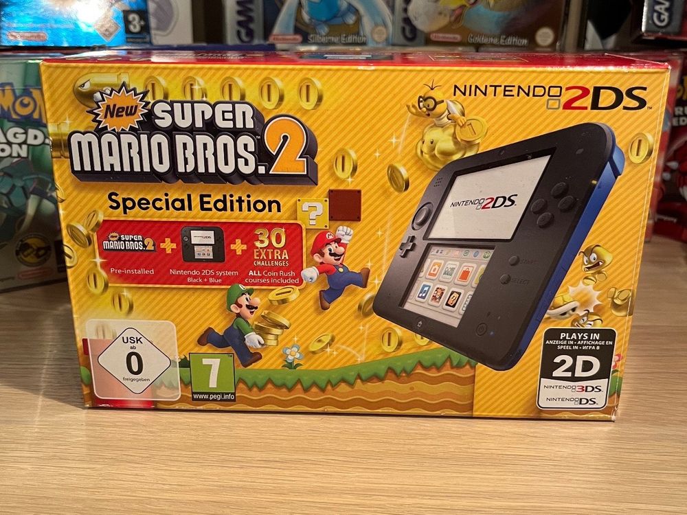 Nintendo 2DS - New Super Mario Bros 2 - Special Edition OVP | Kaufen ...