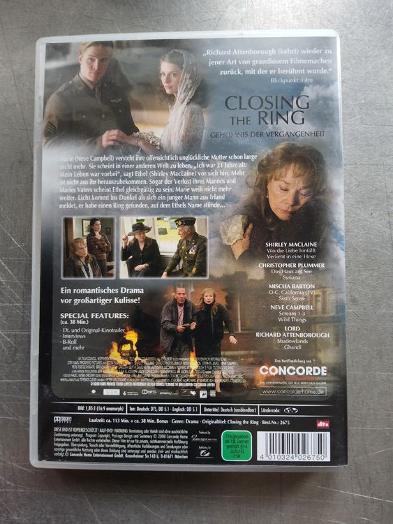 Closing the Ring, DVD | Kaufen auf Ricardo