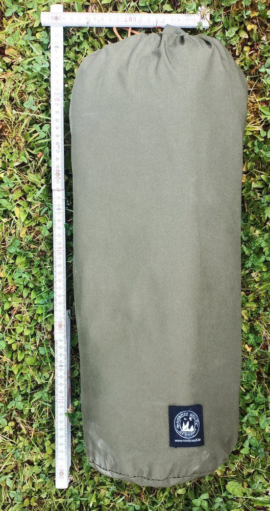Zelt Lavvu Nordicwolf Fyn / Tyr Canvas Olivegrün Bushcraft (Neu (gemäss ...
