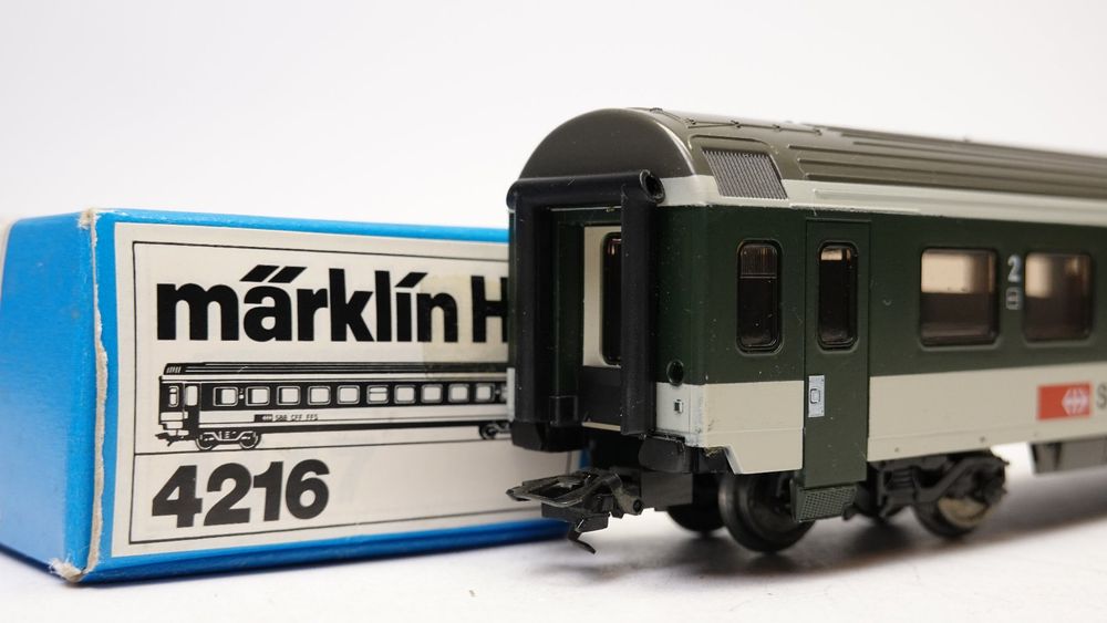 e13 Märklin 4216 SBB Personenwagen EW IV 2. Klasse | Kaufen auf Ricardo