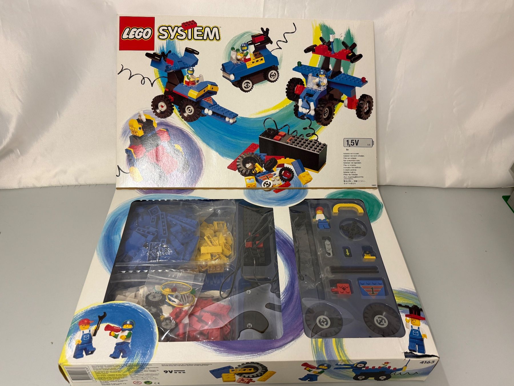 LEGO Systems 4163 Electric FreeStyle Set - Motor/Kabel etc (Gebraucht ...