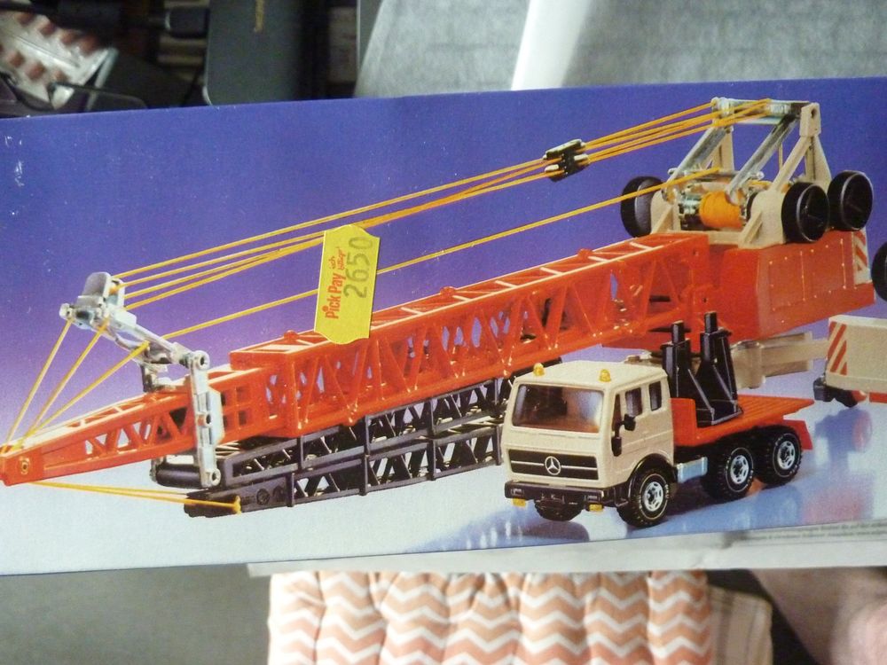 SIKU ART-NR.4011.TURMDREHKRAN 1:55 AUS METALL IM ORIG.KARTON | Kaufen ...