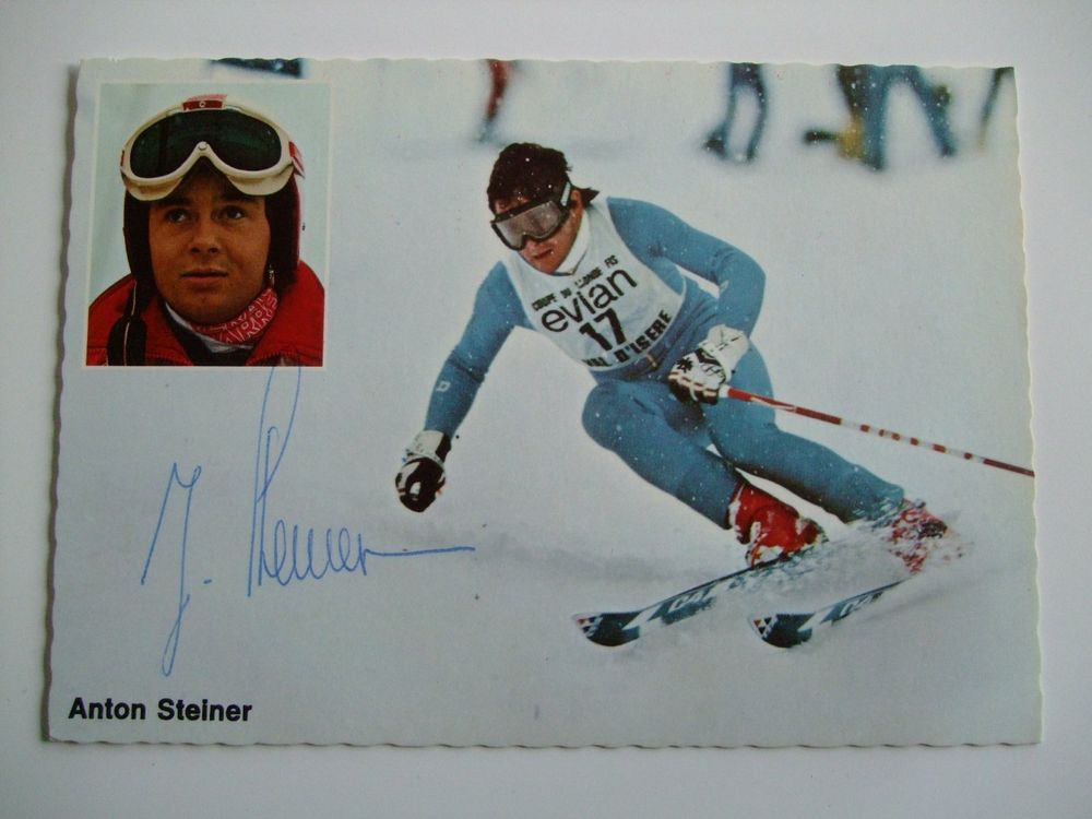 ANTON STEINER (AUT) SKISTAR AUTOGRAMMKARTE | Kaufen auf Ricardo