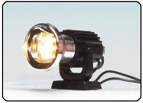Gittermastleuchte, Stecksockel mit LED * BRAWA 1:87 (Neu und ...