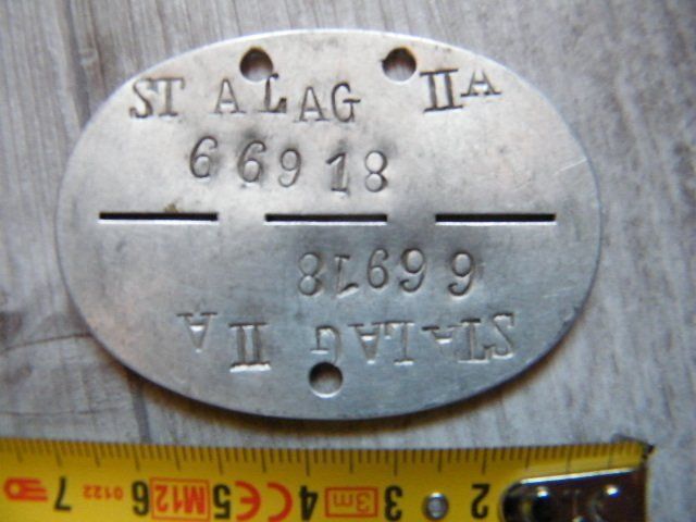 Plaque identification Stalag IIA - Original (Gebraucht) in Versoix für ...