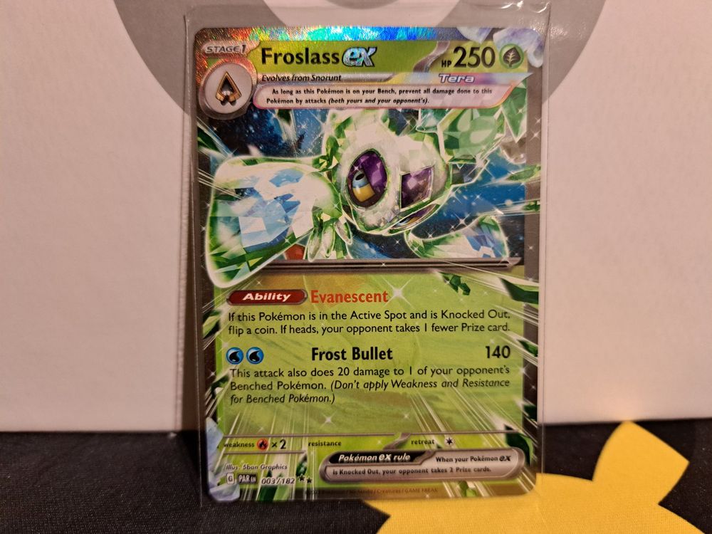 FROSLASS EX TERA PARADOX RIFT POKEMON KARTE 003/182 (Gebraucht) in ...