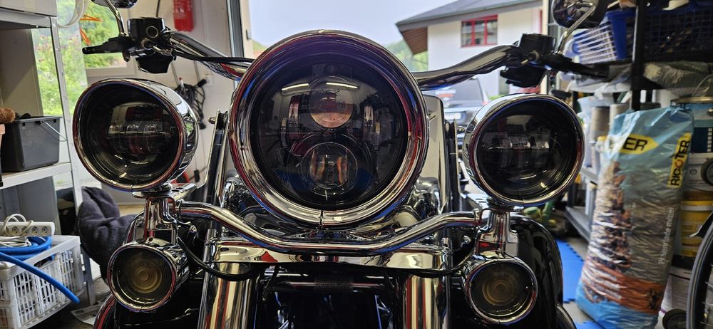 Harley Davidson original LED Daymaker Lamp-Set black Edition (Neu ...