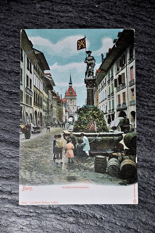 AK Bern Schützenbrunnen Kinder (Gebraucht) in Boll für CHF 0.5 – mit Lieferung auf Ricardo kaufen