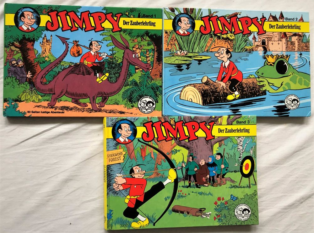 JIMPY - Der Zauberlehrling - Nr.1/2/3 - Komplette Serie (Gebraucht) in ...