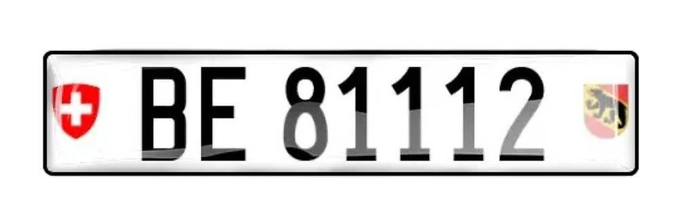Autonummer / Nummernschild BE 81112 (Gebraucht) in Steffisburg für CHF ...