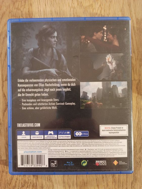 The Last of Us Part II ( 2 ) PS4 / PS5 📀🎮📀 (Gebraucht) in Oberweningen für CHF 18.95 – mit ...
