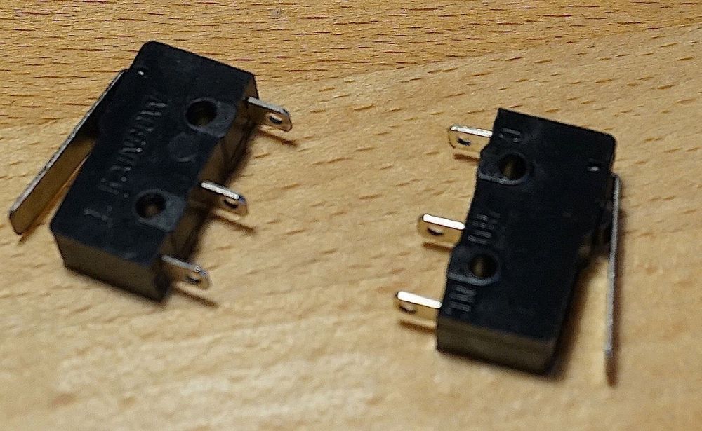 Micro-Schalter mit Metalltaster - Ein / Aus - 25 Stück (Neu und ...