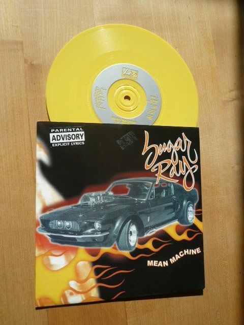 Sugar Ray – Mean Machine - UK 1995 - Atlantic A7143 - Yellow (Neu und ...