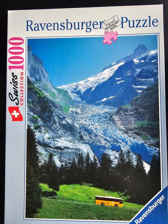 Puzzle Ravensburger 1000 Teile - Grindelwaldgletscher | Kaufen auf Ricardo