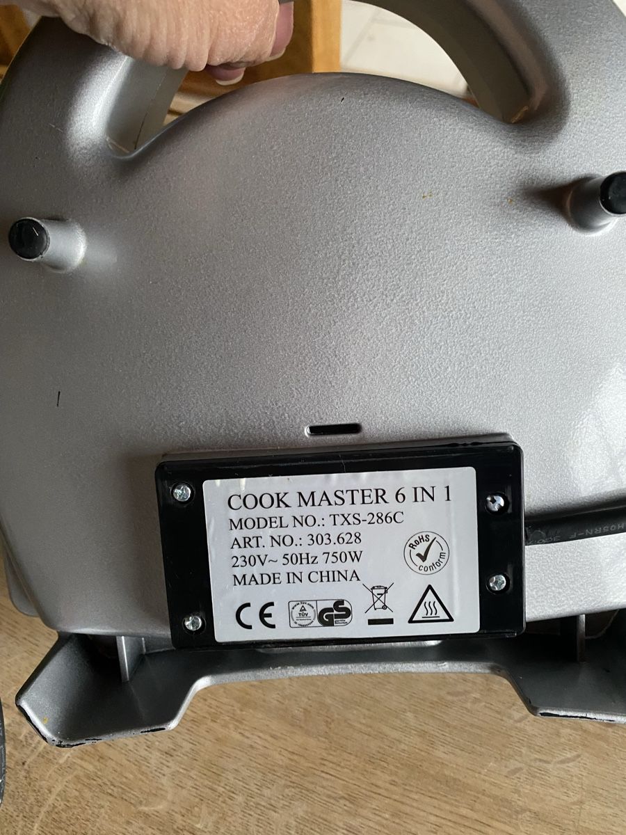 Cook master 6 en 1 gaufres donuts plancha sandwich etc (D'occasion) à ...