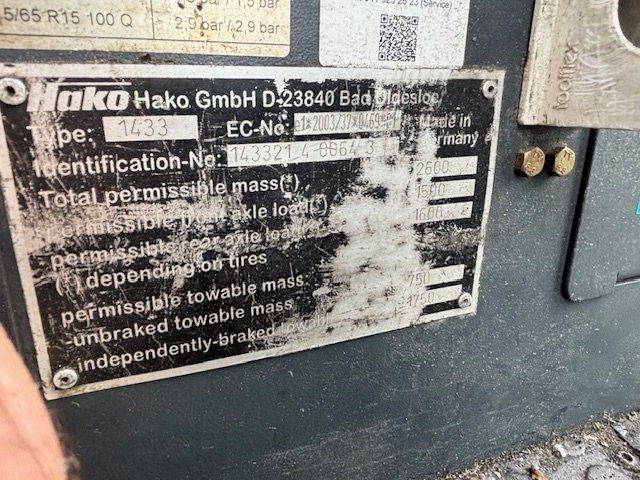 Kehrmaschine Hako Citymaster 1250 (Gebraucht) in Niederurnen für CHF ...