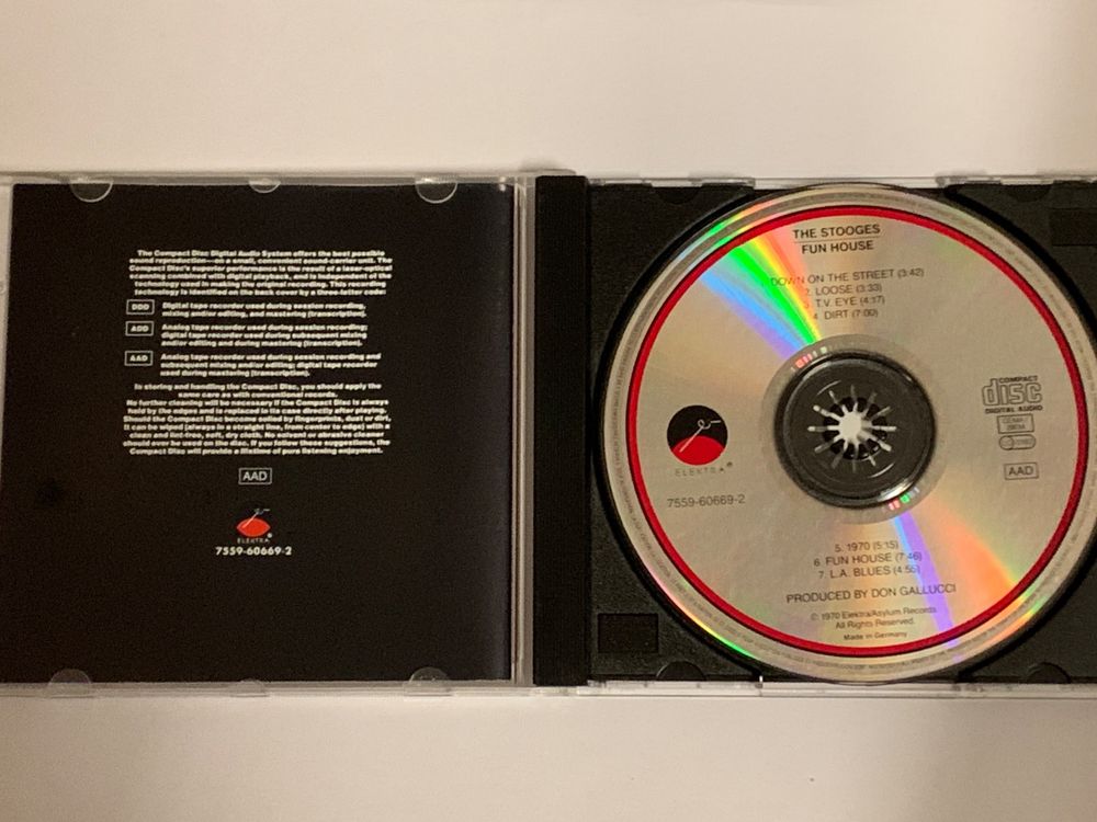The Stooges (Iggy Pop) – Fun House (gesuchte CD 1993) (Gebraucht) in ...