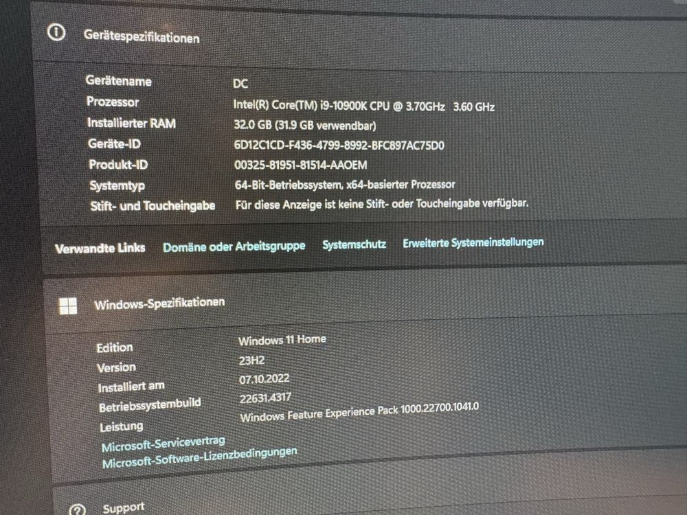 HP Omen Gaming PC (Nvidia RTX 3080) (Gebraucht) in Wetzikon ZH für CHF ...