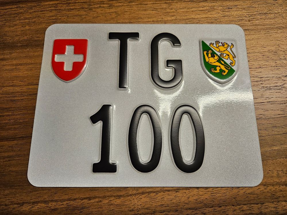 Kontrollschild Motorrad TG 100 | Kaufen auf Ricardo