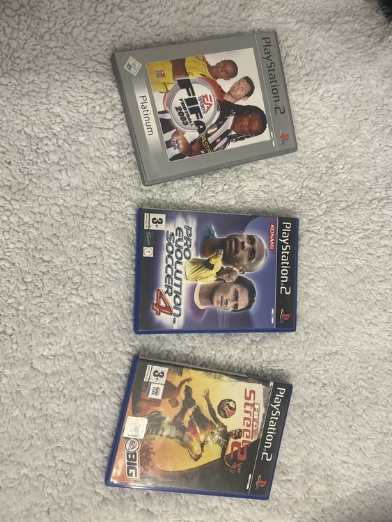 3 PS2 Spiele: FIFA 03 / FIFA Street 2 / Soccer 4 (Gebraucht) in ...