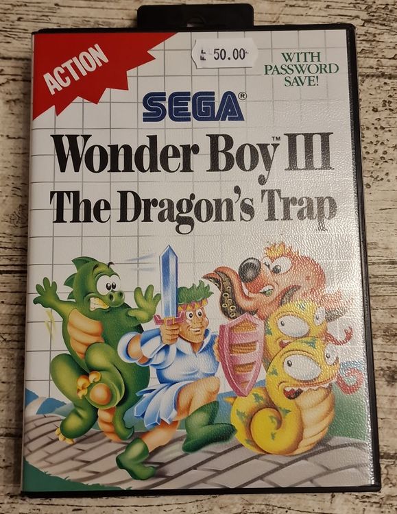Sega Master System Wonder Boy III: The Dragon's Trap OVP (Gebraucht) in ...