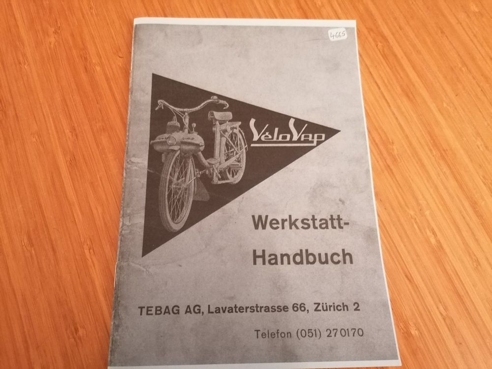 Vélo VAP moped mofa oldtimer No Solex (Gebraucht) in lausanne für CHF ...