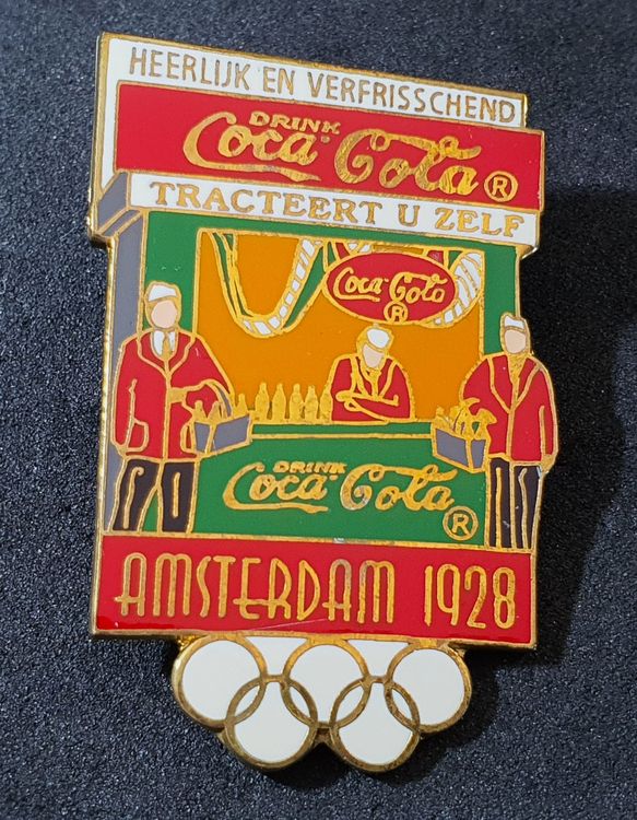 V461 Pin Olympiade Olympic Games Coca Cola - Amsterdam 1928 | Kaufen auf Ricardo