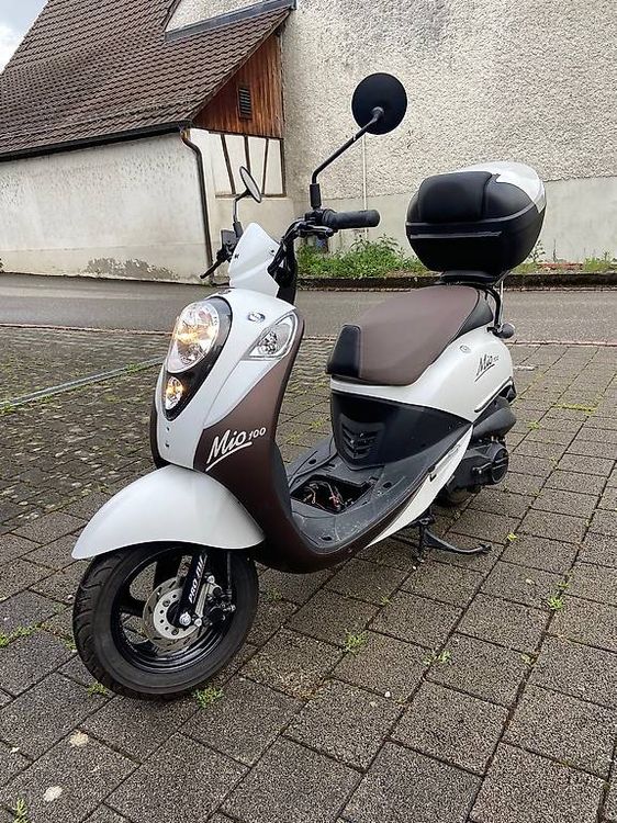 Sym Mio 100 nur 2000Km, ab MFK, und Service. Topzustand (Gebraucht) in ...