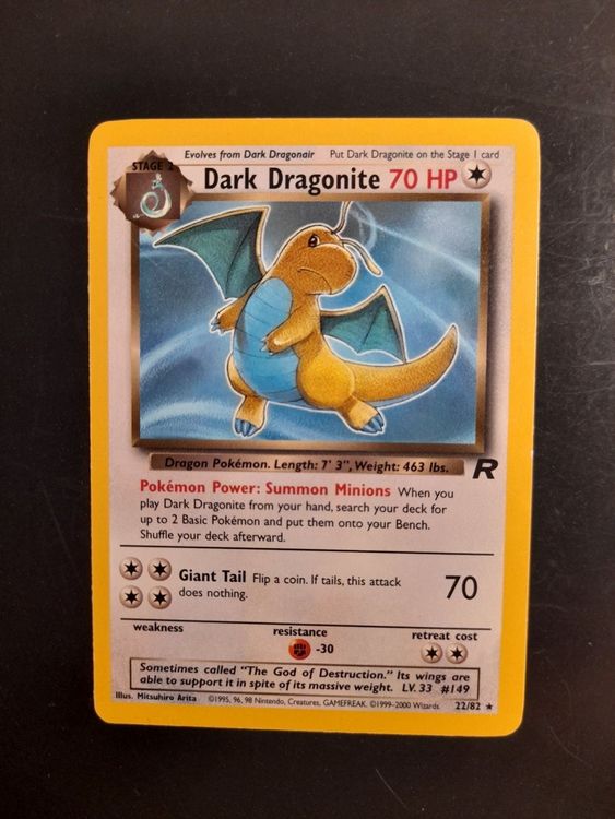 Dark Dragonite Base Set (22/82) ab 1.- (Gebraucht) in Hauterive NE für ...