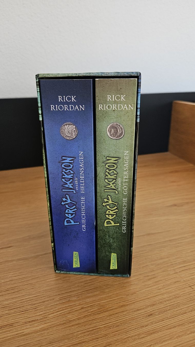 Percy Jackson Box 1-2, Griechische Sagen, Top Zustand (Neu (gemäss ...