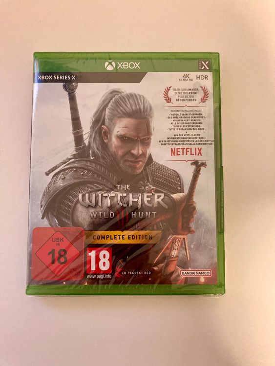 The Witcher 3 Wild Hunt Complete Edition Xbox Series X (Neu und originalverpackt) in Sonnental ...