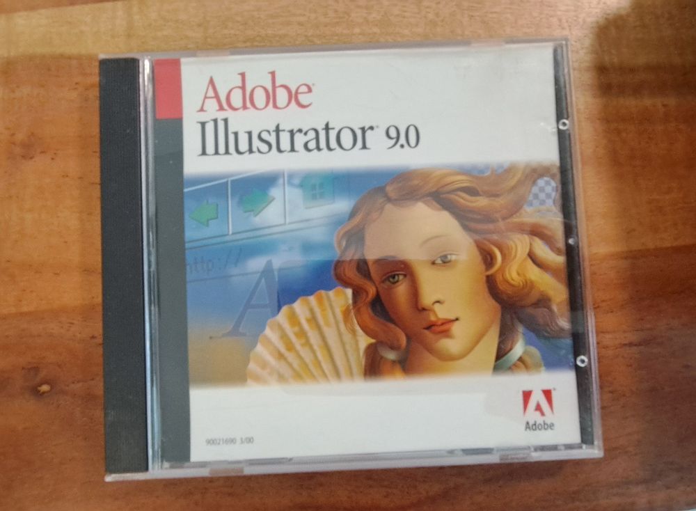 Adobe Illustrator 9.0 mit Original-CD und Lizenz, MacIntosh (Gebraucht) in Dottikon für CHF 19 ...